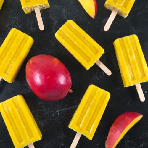 High Calorie Popsicles (Mango Popsicles for Weight Gain)