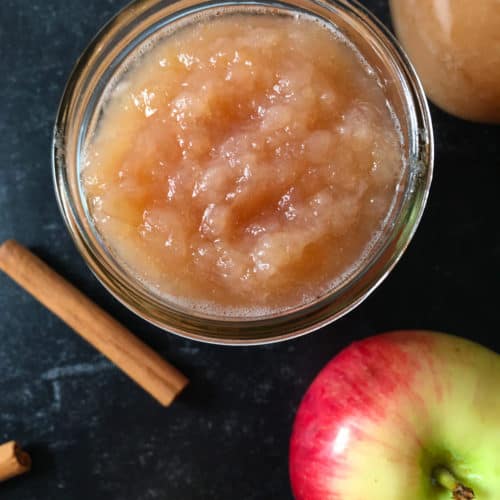 Homemade Unsweetened Applesauce Recipe – No Sugar Added!