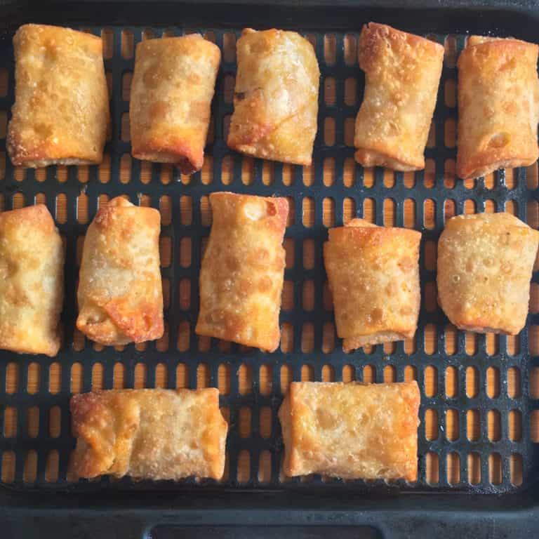 Frozen Spring Rolls in Air Fryer (Ling Ling Mini Spring Rolls)