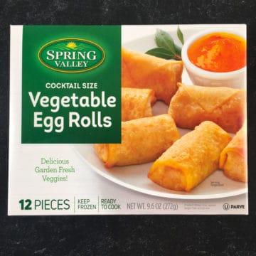 Frozen Spring Rolls in Air Fryer (Ling Ling Mini Spring Rolls)