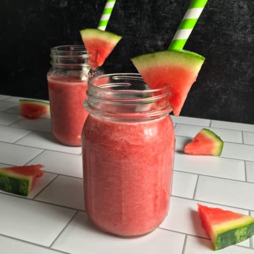 Watermelon and Banana Smoothie (Banana Watermelon Smoothie)