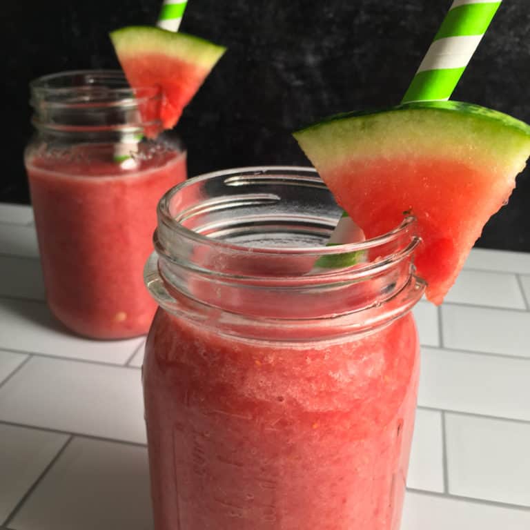 Watermelon and Banana Smoothie (Banana Watermelon Smoothie)