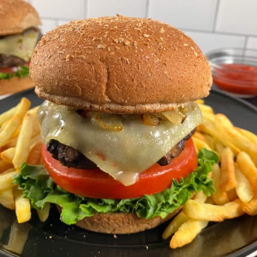 Smoked Burgers (Stovetop Smoker Recipe | Indoor Smoker Recipes)