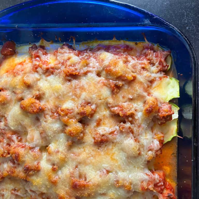 Low Calorie Lasagna Recipe for Weight Loss (Keto, Low Carb)