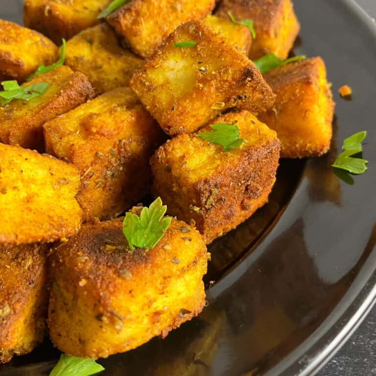 Roasted Paneer (Baked Paneer Recipe) • Summer Yule Nutrition and Recipes