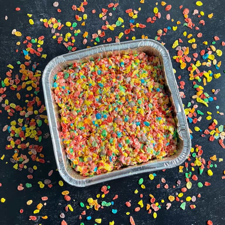Fruity Pebbles Cereal Bars Recipe (Fruity Pebble Crispy Treats)