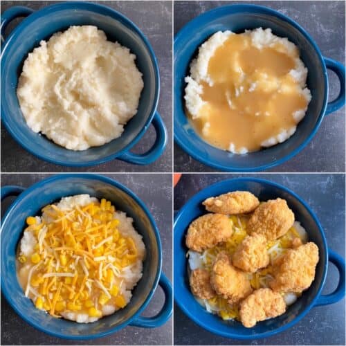 KFC Potato Bowl Recipe (Famous Popcorn Chicken Bowl)
