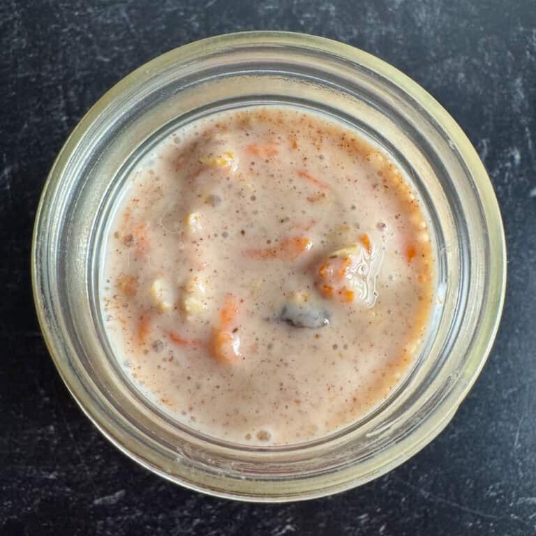 Overnight Oats for Weight Gain (High Calorie Recipe)