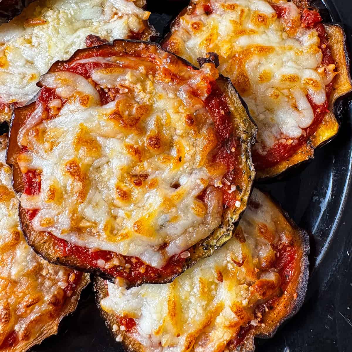Air Fryer Eggplant Parmesan (No Breading Recipe)